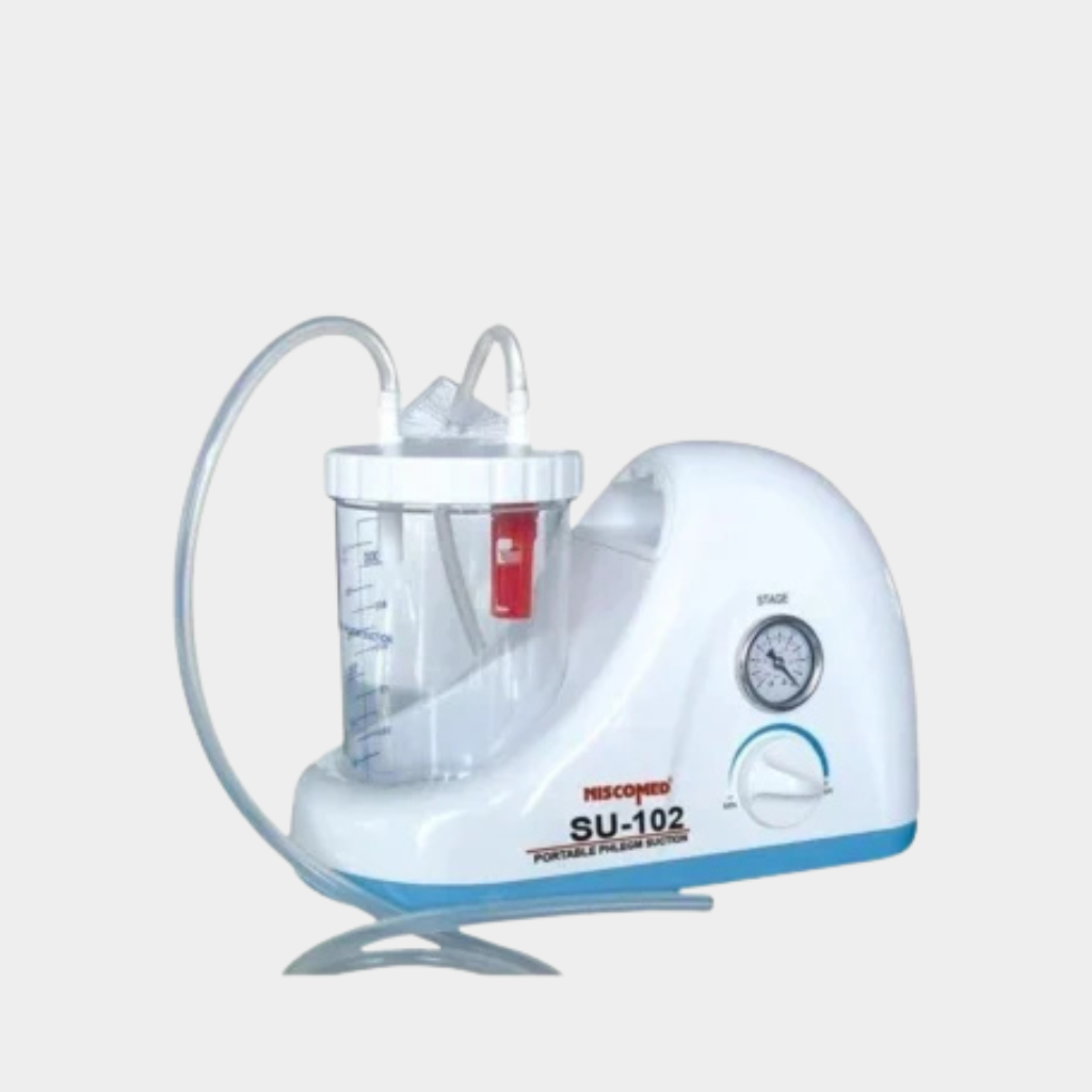 Niscomed Portable Suction Machine 102 | Medical Grade Device